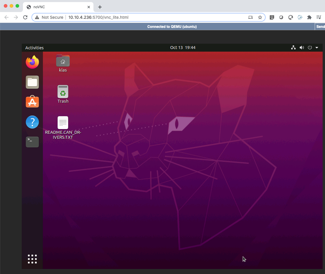 Using the OneView Web GUI to View the Display of a Guest OS